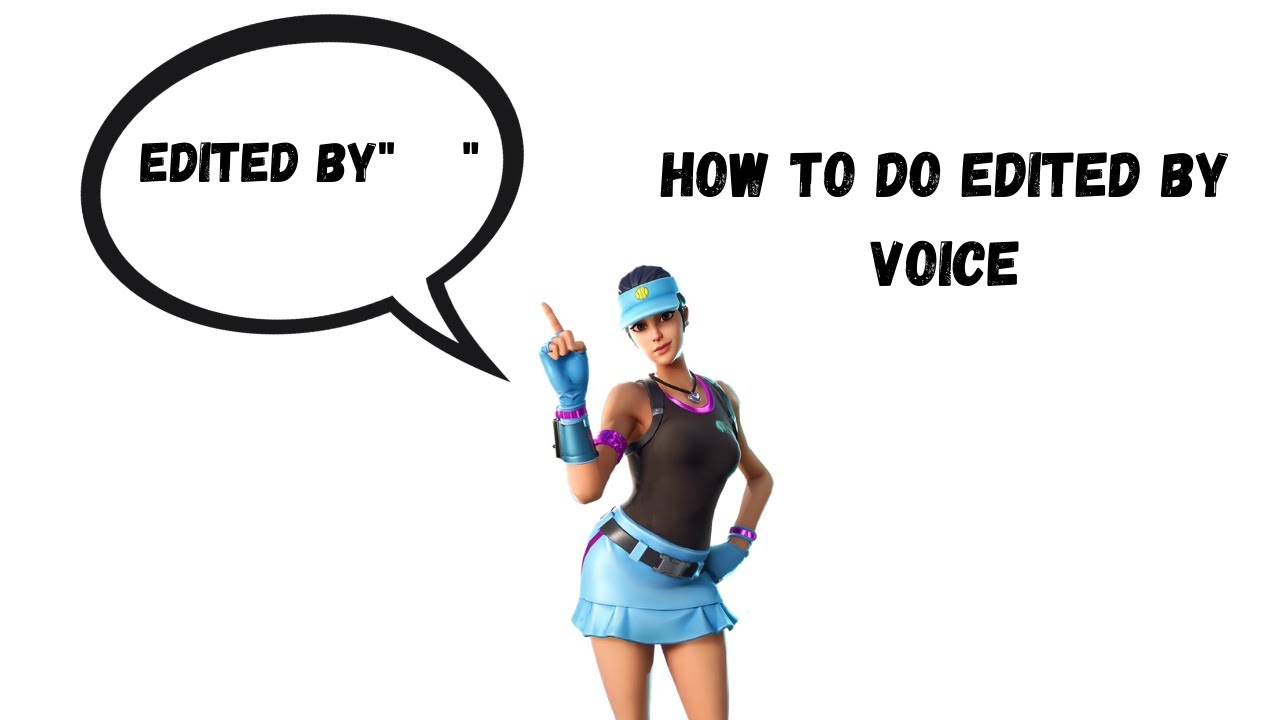 How to make edited by (girl voice) on davinci resolve - YouTube