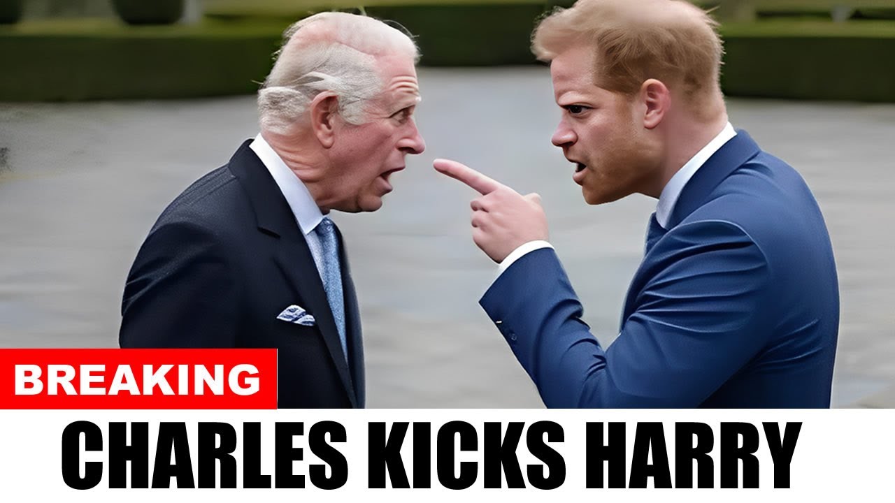 King Charles SN4PS and KICKS Harry Out of Clarence House - YouTube
