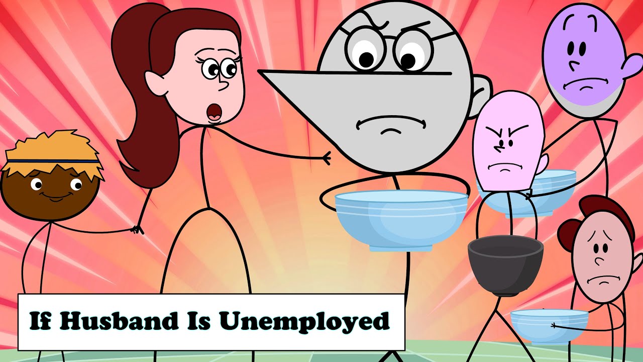 If Husband Is Unemployed | Comedy Video | Crazy Toon Talks | Episode 08 ...