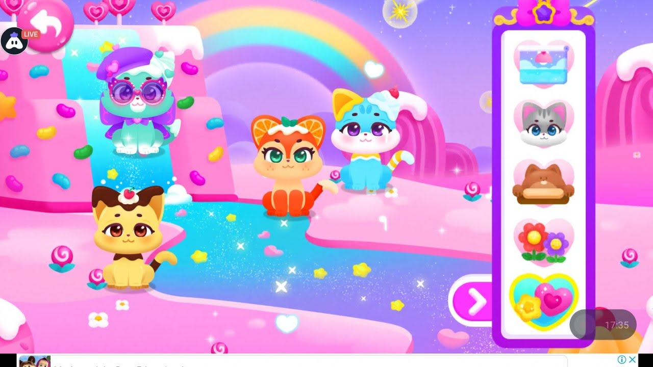 cocobi cotton candy kitten gameplay gaming720P HD - YouTube