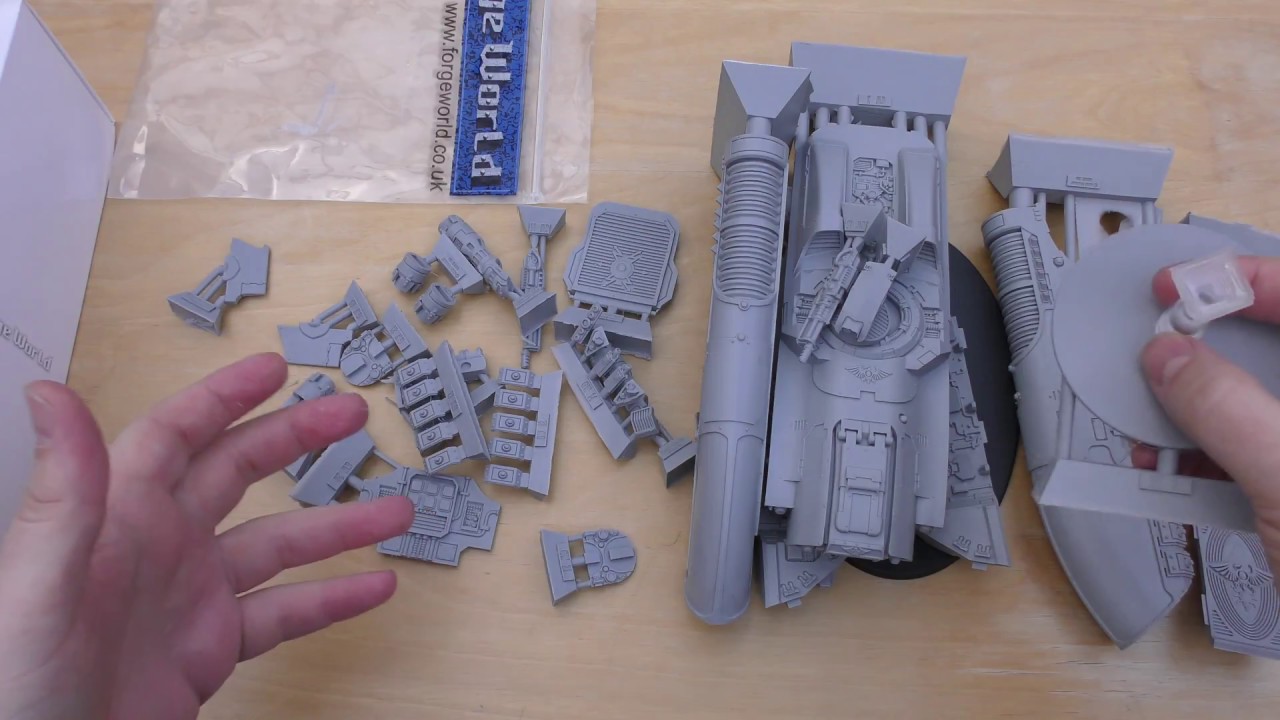 Legio Custodes Coronas Grav-Carrier - Unboxing & First Look (WH40K ...