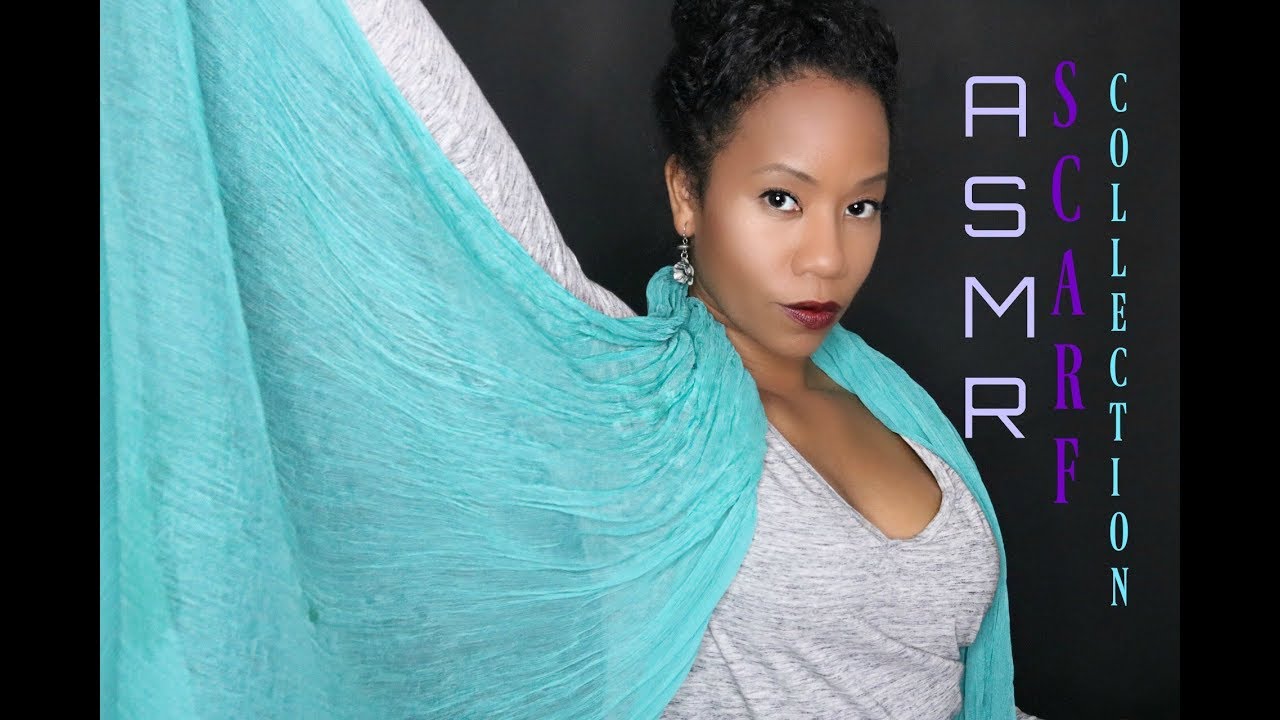 ASMR | SCARF COLLECTION | Softly Spoken and Whispers - YouTube