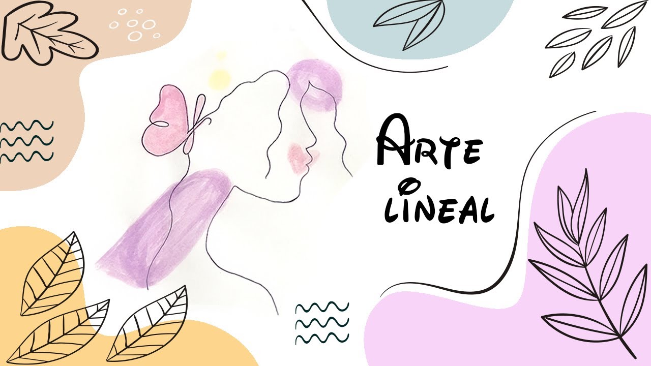 Arte lineal - Pintura minimalista de arte boho - YouTube