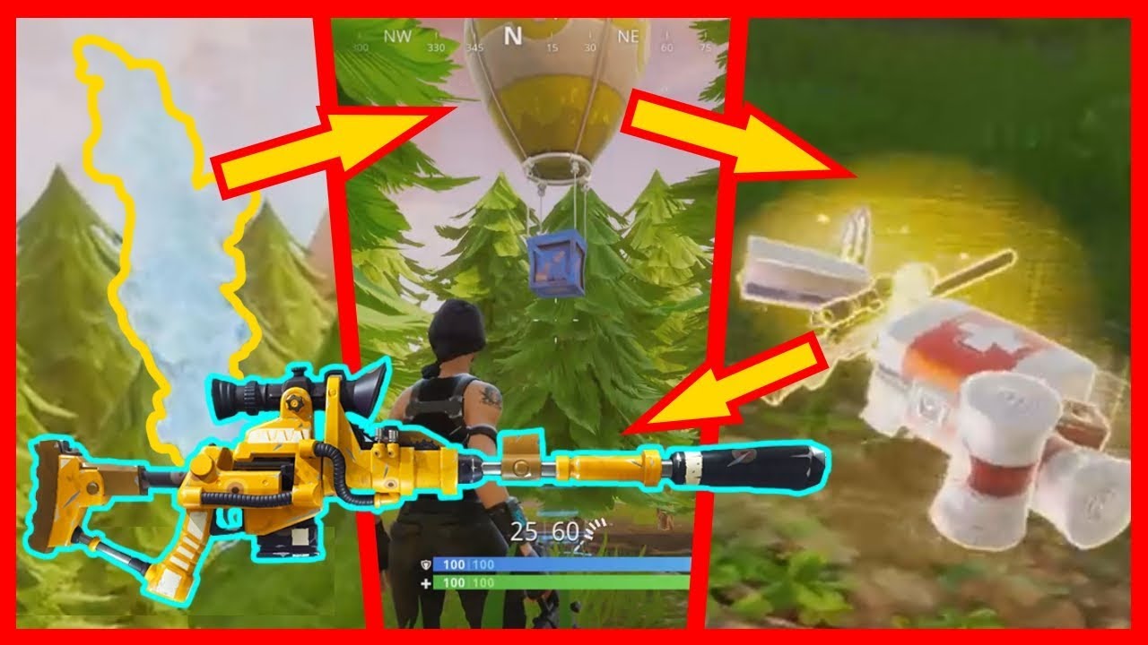 Fortnite Battle Royale Airdrops! | New Airdrops! + Duo Updates ...