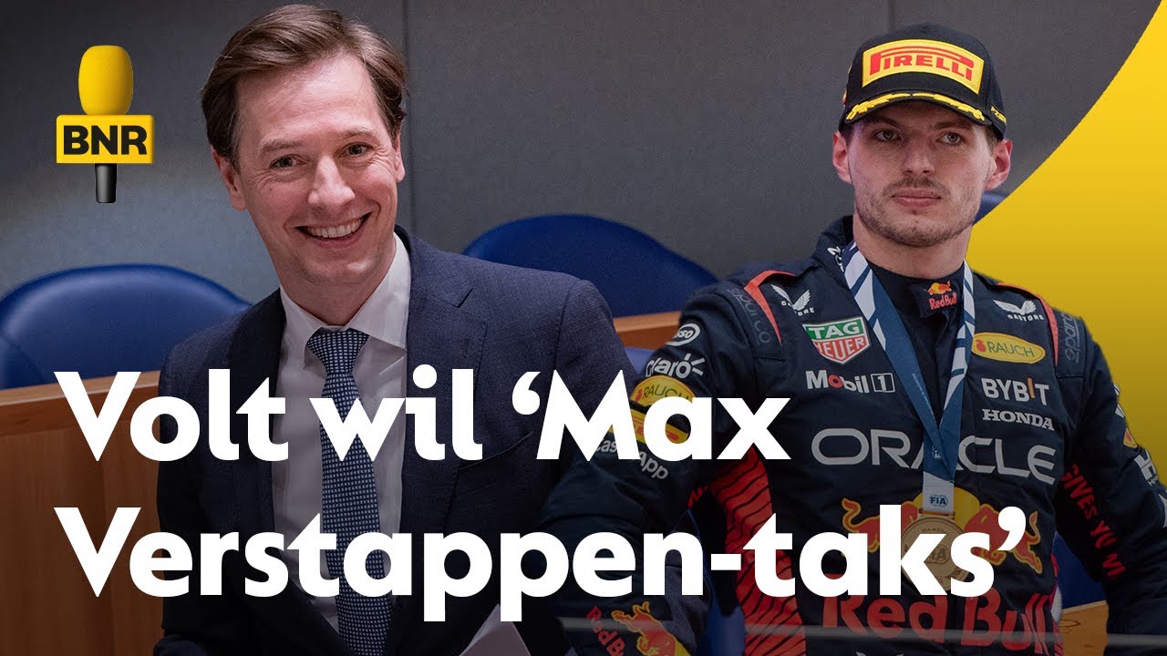 Volt wil 'Max Verstappen-taks' invoeren: 'Eerlijke belastingbijdrage ...
