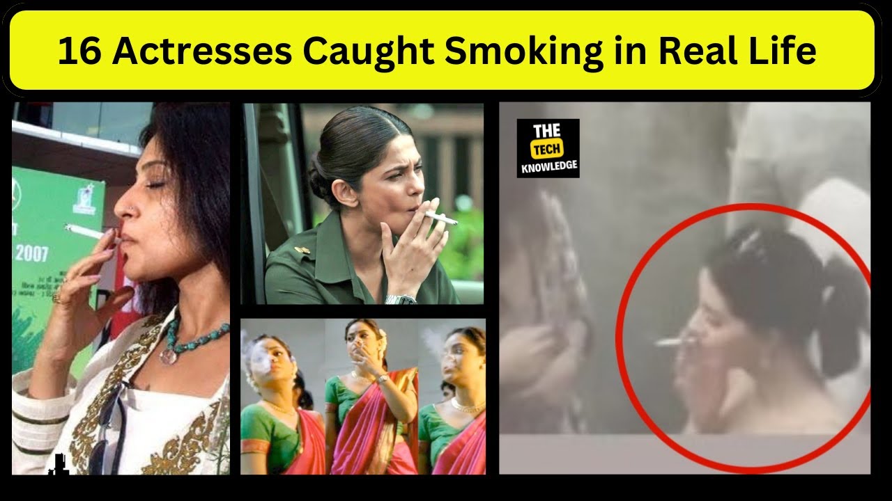Bollywood's Smoke Trail: Actresses Caught Smoking in Real Life 😲 - YouTube