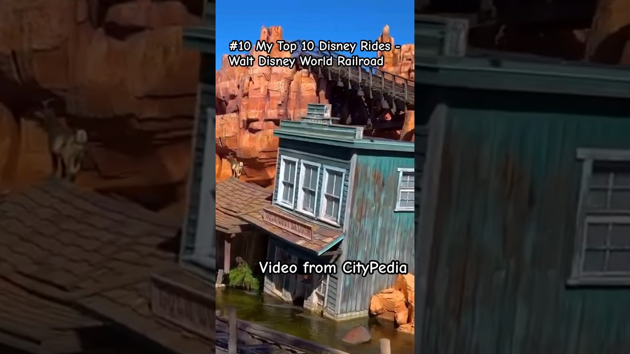 Walt Disney World Railroad - My Top 10 Disney Rides. - YouTube