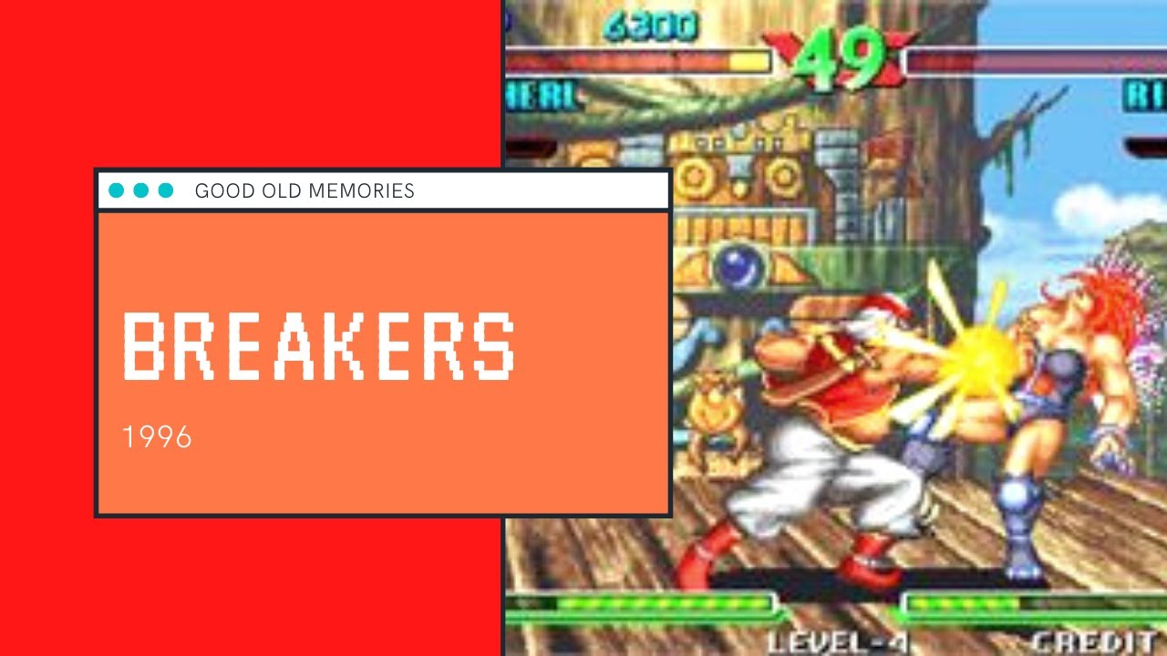 Breakers (1996) [Arcade] - RetroArch with FinalBurn Neo - YouTube