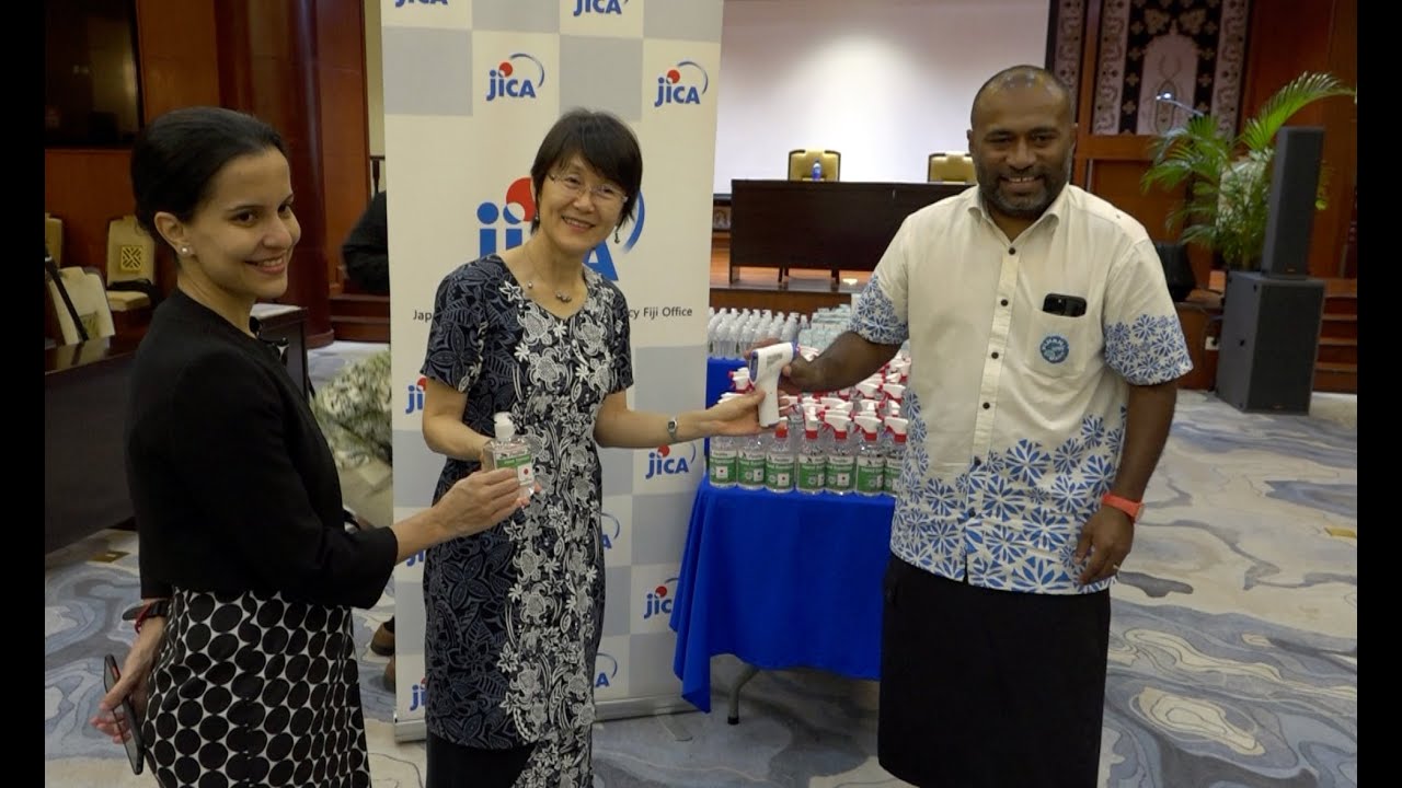 Fijian Minister for Health receives medical supplies and equipment from ...