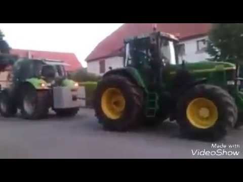 Devlerin dövüşü Deutz- john deere traktör çekişmesi (Videolarin devami için abone olmayi unutmayin )