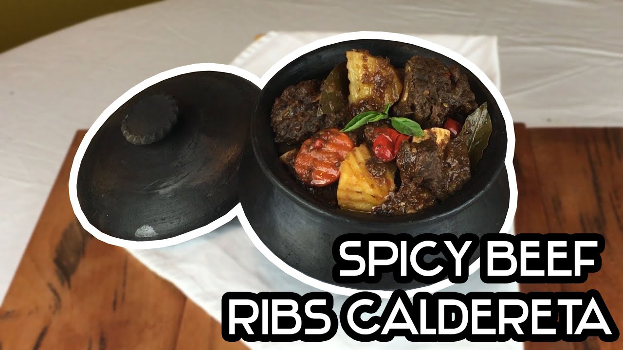 Spicy Beef Ribs Caldereta - Sid at my Table - YouTube