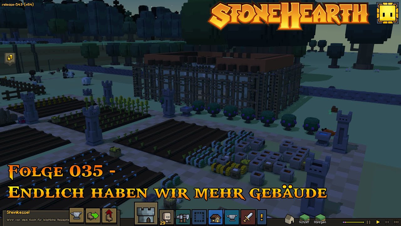 Stonehearth 035 - Endlich haben wir mehr Gebäude - Radiant Entertainment - Deutsch German - YouTube