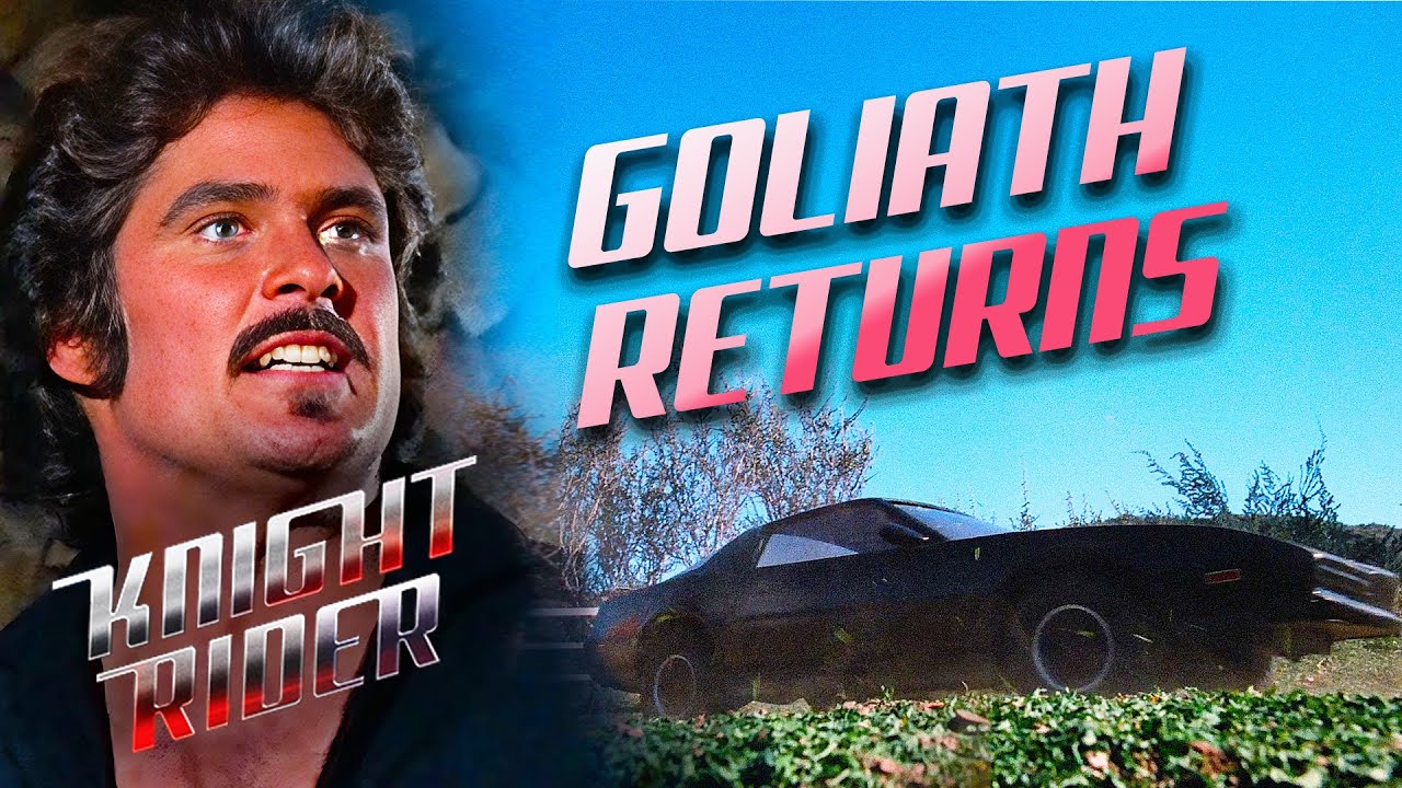 KITT and Michael Escape Goliath | Knight Rider - YouTube