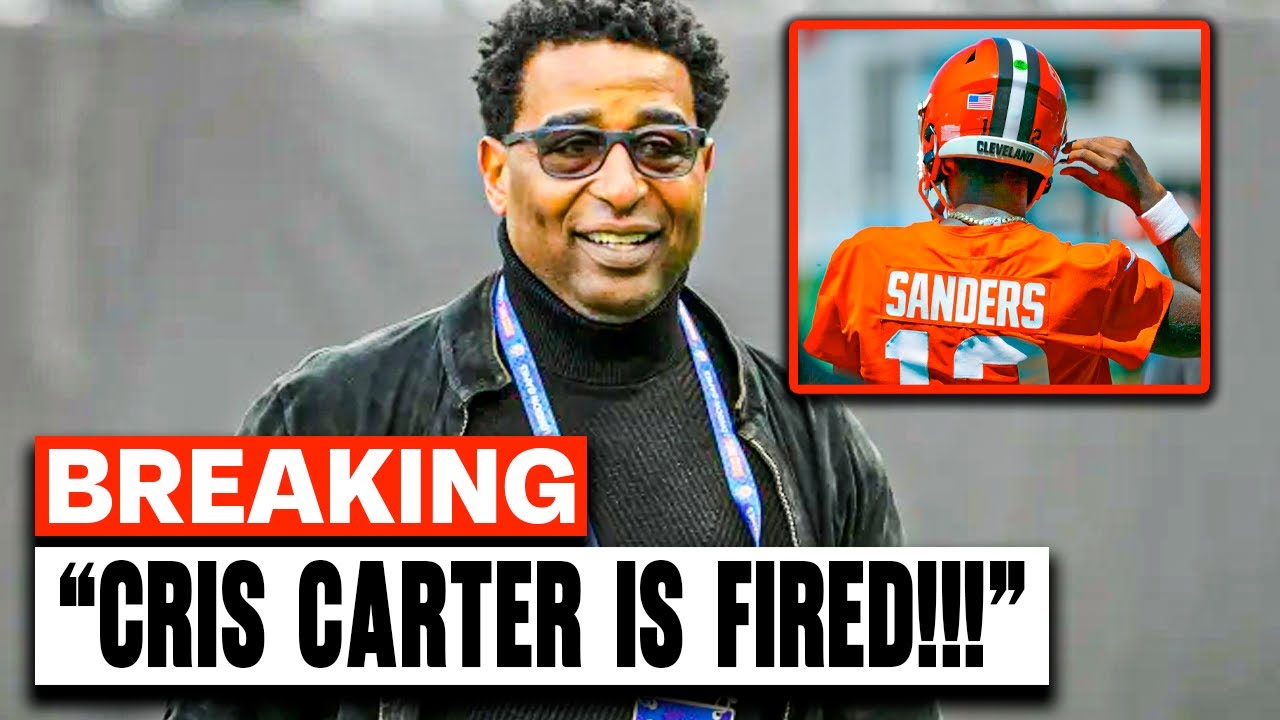 Cris Carter FIRED From ESPN After Shedeur Sanders GOES MAD & EXPOSES ...