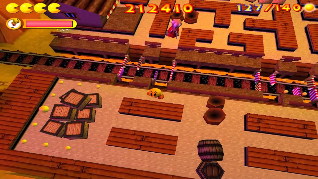 Pac-Man: Adventures in Time - Maze 29: Platform Perils (2000) - YouTube