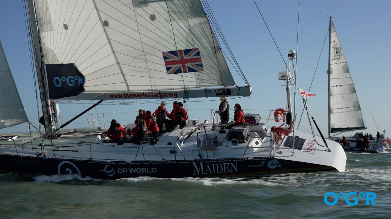 Maiden recreate Whitbread history in McIntyre OGR2023 Parade of Sail ...