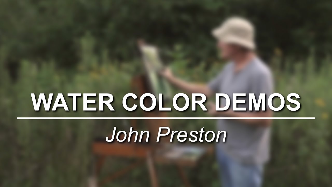 Water Color Demo | John Preston 1-5-24 - YouTube