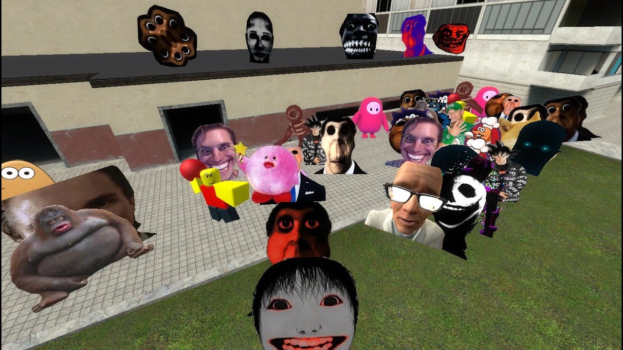 ALL FULL NICO'S NEXTBOT, 2D NEXTBOTS, OBUNGA NETBOT NEW UPDATE In Garry ...