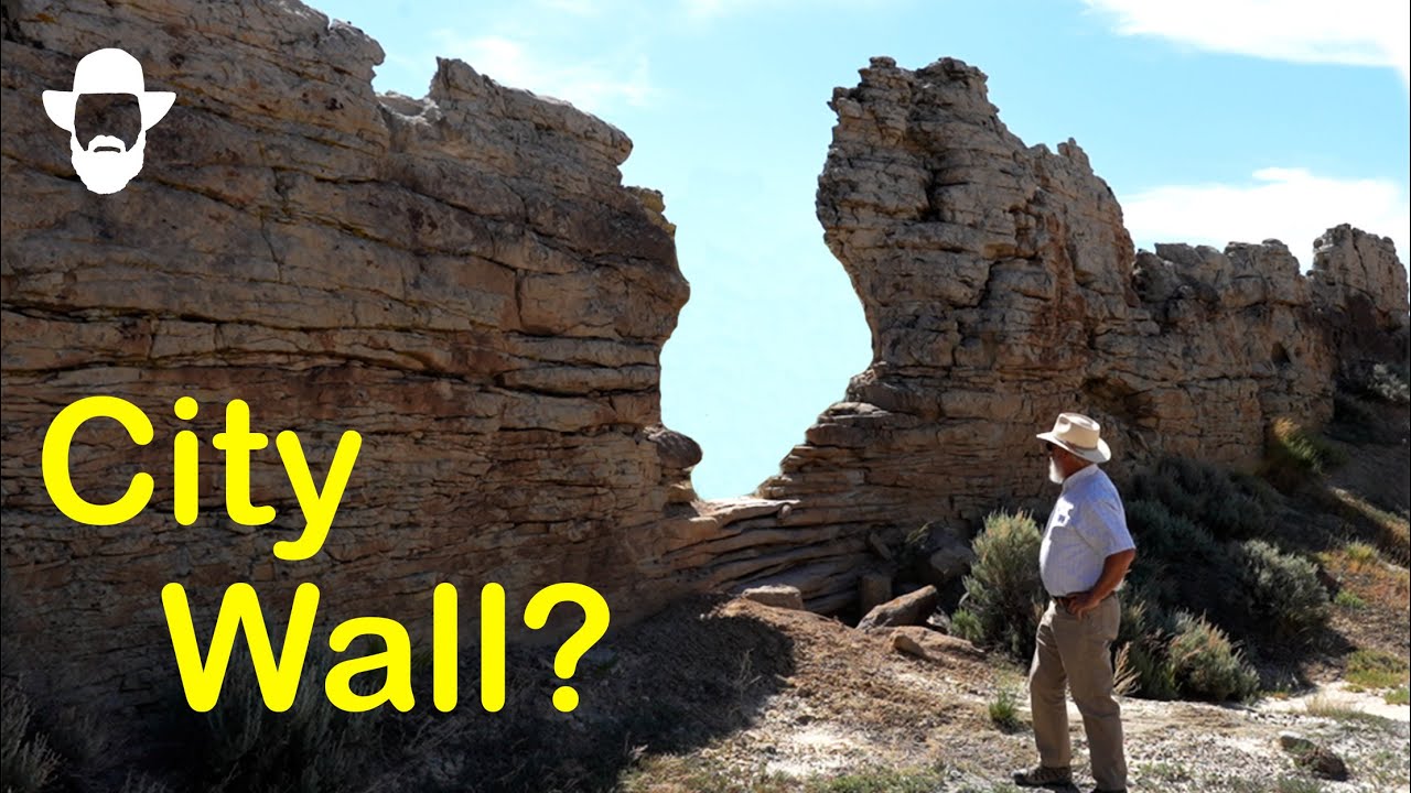 Investigate a Mysterious Undocumented Rock Wall - YouTube