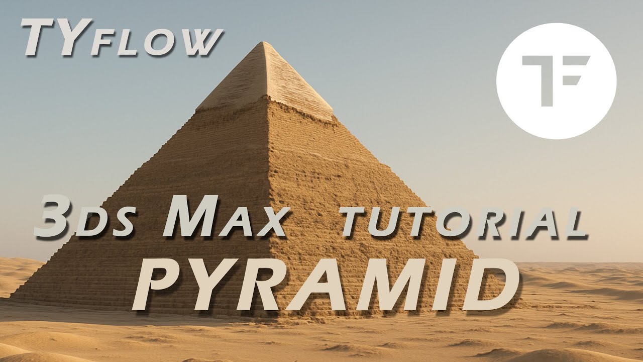 TYFLOW making a pyramid tutorial - YouTube