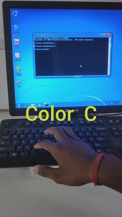 Cmd Se Color Change Kare trick se#viralvideo #viralshorts #video ##shorts #cmd #colors #pc # ...