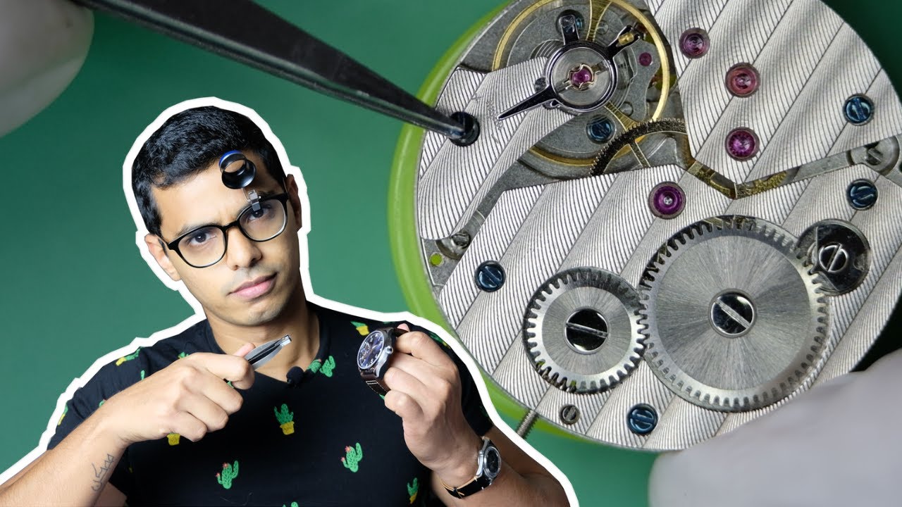 How to DISASSEMBLE / ASSEMBLE a Watch and Use a TIMEGRAPHER - YouTube