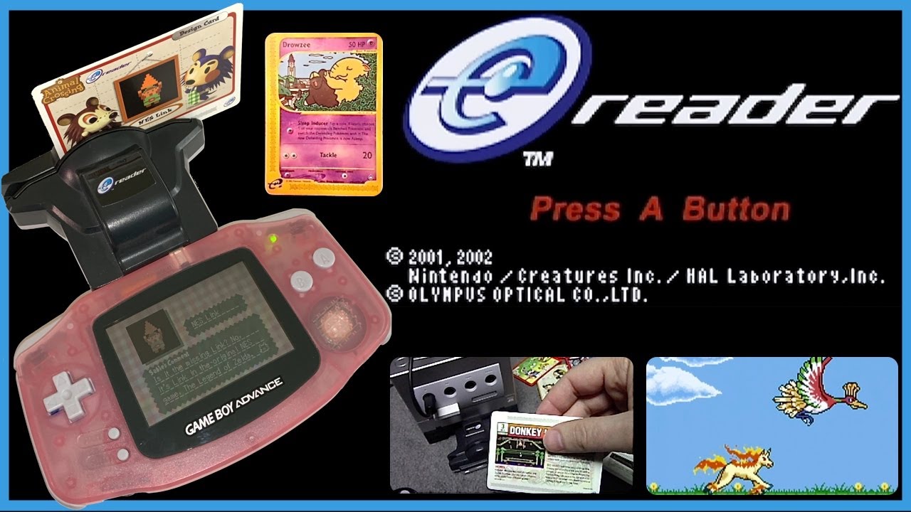 The Nintendo Game Boy Advance e-Reader | A Classic Gaming Add-On You ...