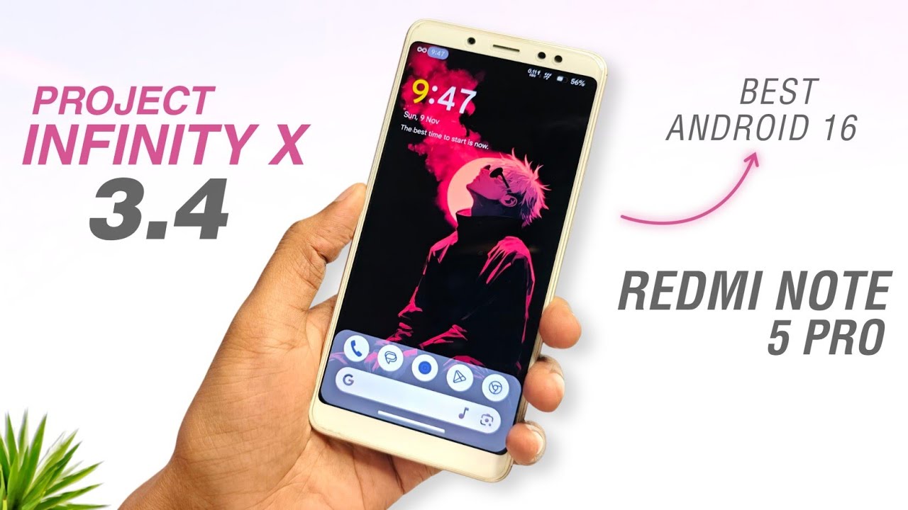Project Infinity X 3.4 With Amazing Features 🔥 | Redmi Note 5 Pro ...