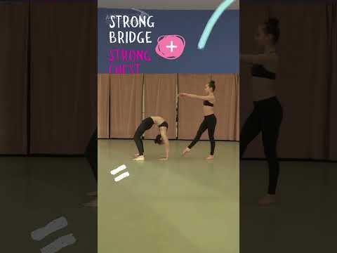 AcroMath 📚🅰️➡️🅱️ Partner Assisted Chest Stand! #partneredition