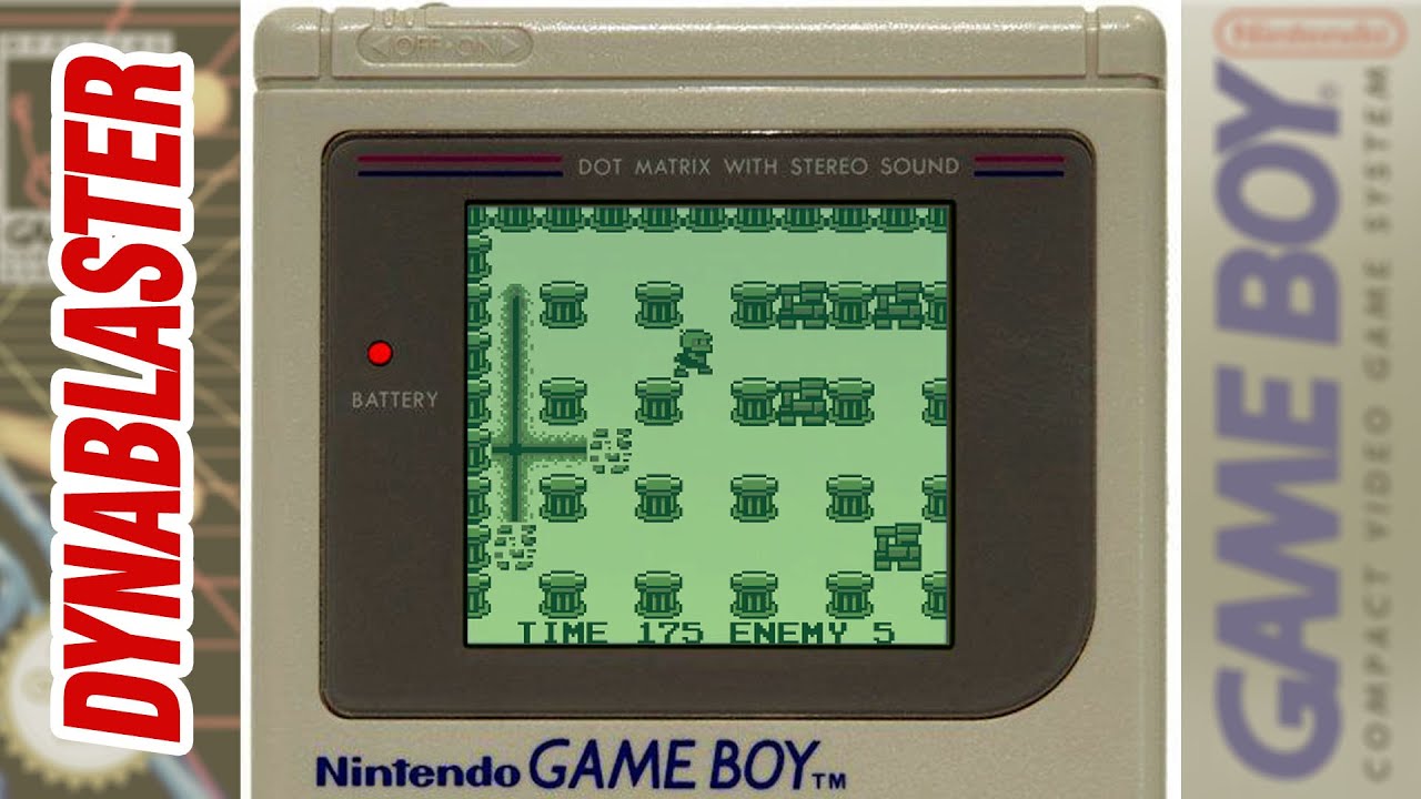 DYNABLASTER (Game Boy) Gameplay Shortplay - YouTube