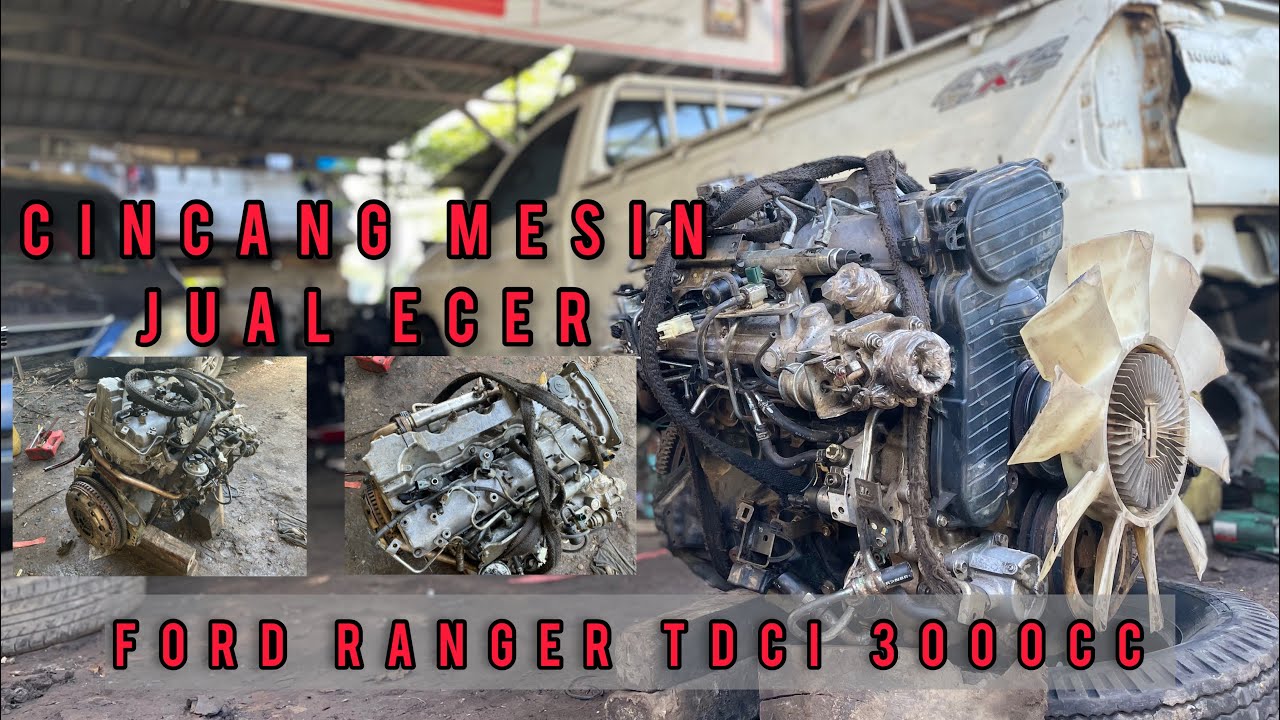Mesin Ford Ranger TDCi 3000cc CINCANG !!! #fordranger #fordeverest # ...
