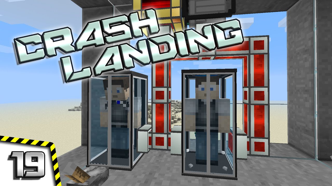 Minecraft Crash Landing - #19 - Sync Storage - YouTube