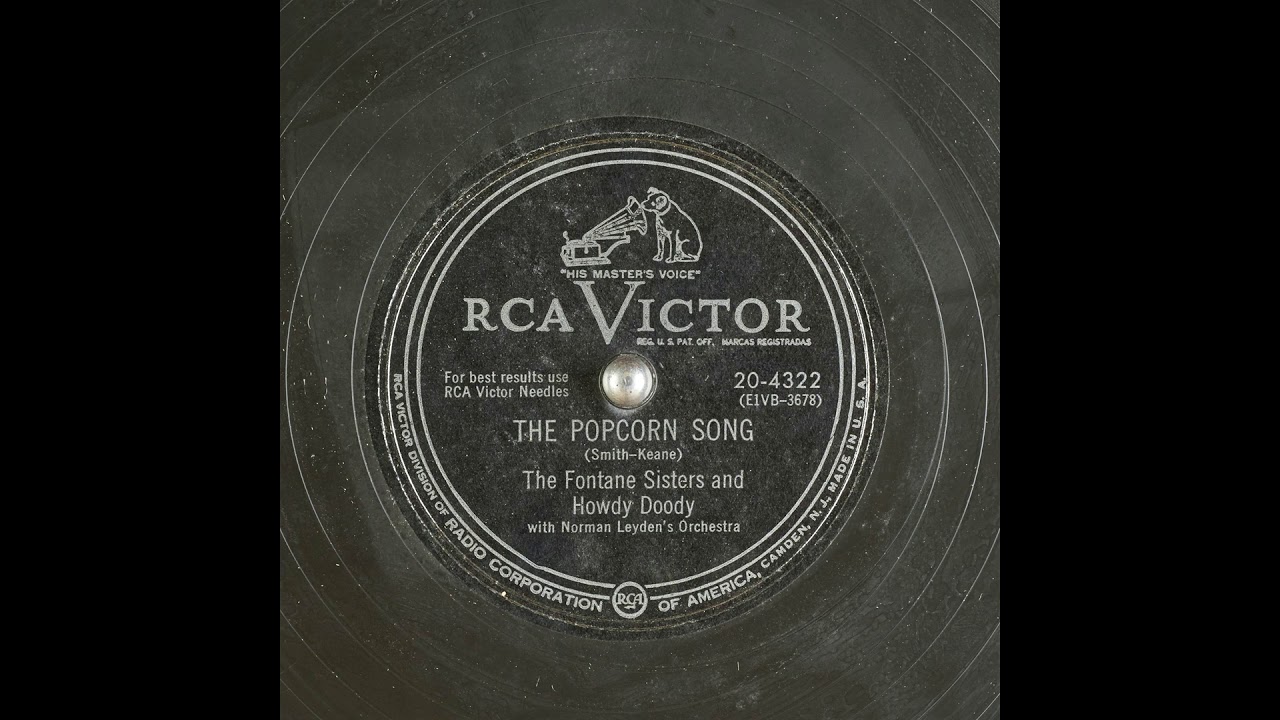 The Popcorn Song - Bob Roubian - Cliffie Stone and his Orchestra - YouTube