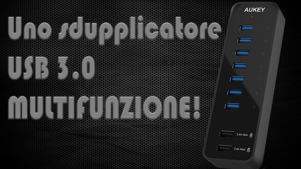 Uno HUB 3.0 multifunzione, adatto a tutti gli scopi! - YouTube