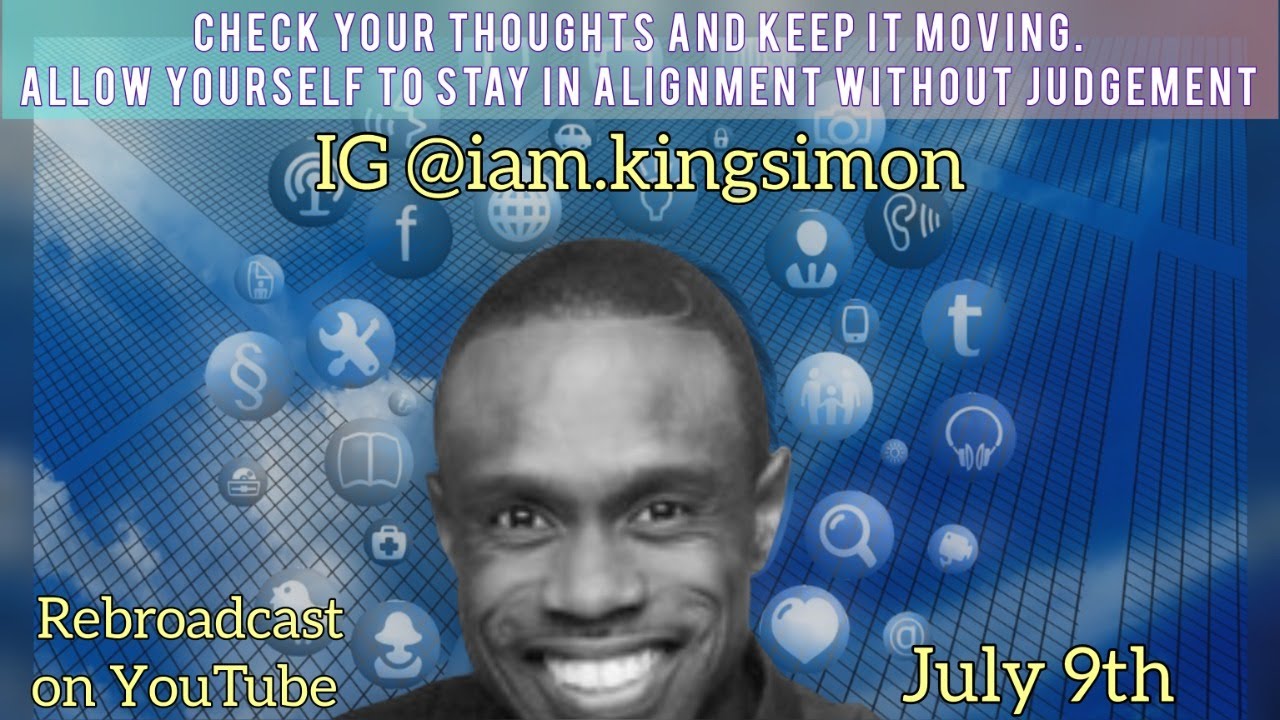 Check Your THOUGHTS & Keep it Moving. Stay in ALIGNMENT without ...