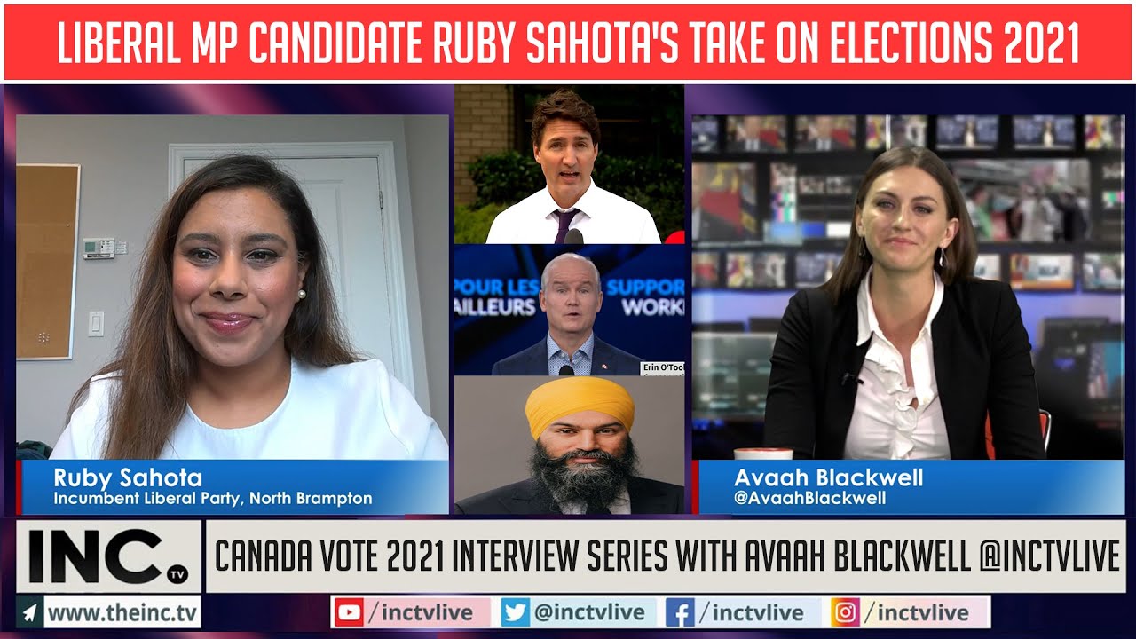 Liberal MP candidate Ruby Sahota's Take on Elections 2021 -Interview ...