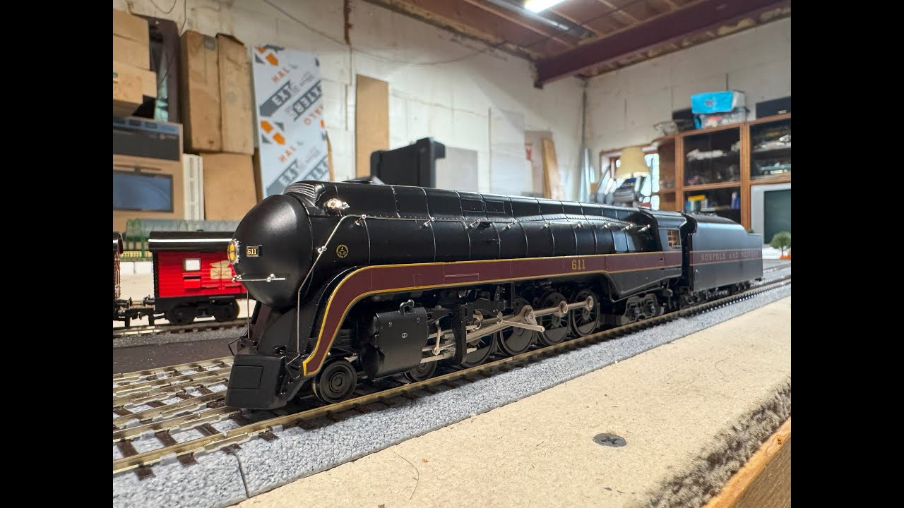 ScaleTrains/Fox Valley Models Norfolk and Western J Class #611 Spirit ...