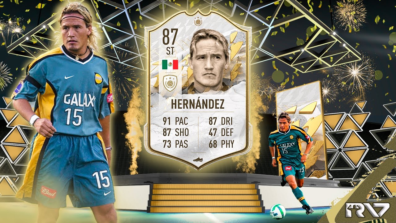 MUCHO MEJOR QUE EN FIFA 21 | LUIS HERNANDEZ ICONO MEDIO 87 PLAYER ...