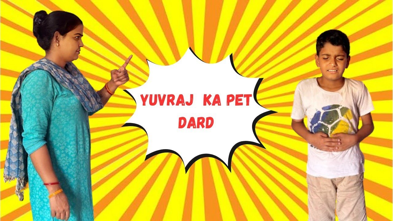 Yuvraj Ka Pet dard | Hindi moral Stories for kids | Ayush and Yuvraj ...