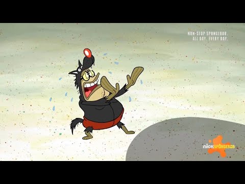 SpongeBob SquarePants: S13E07 | Mama Bass Burps Off Bubble Bass’ Costume & Clothes | Nickelodeon