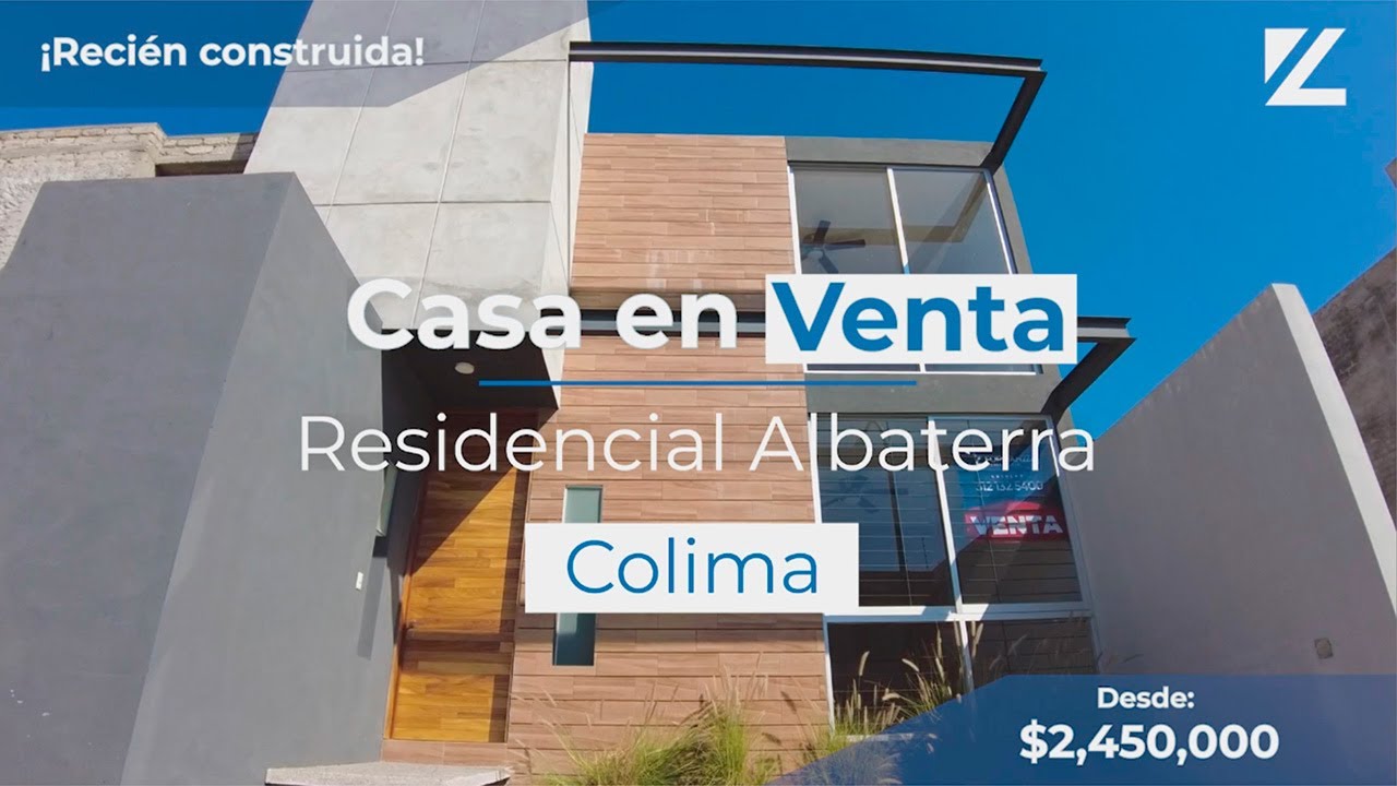CASA NUEVA EN RESIDENCIAL ALBATERRA EN COLIMA - YouTube
