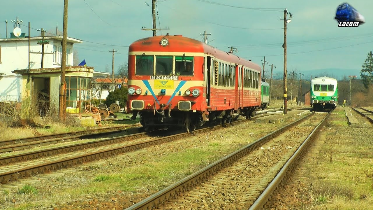 R15813 Holod-Tinca-Salonta Pleaca din/Leaving Gara Holod Station - 18 ...