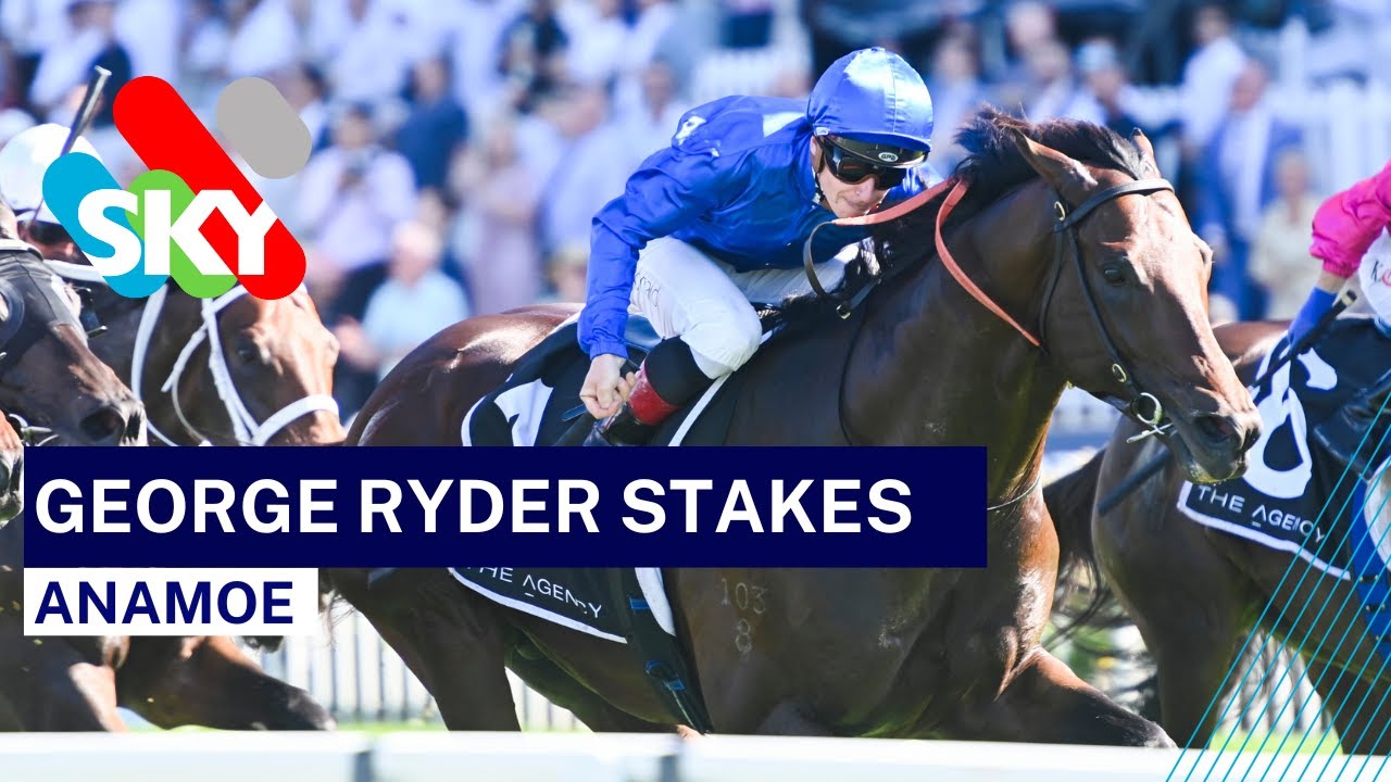 Anamoe wins the 2023 George Ryder Stakes at Rosehill - YouTube