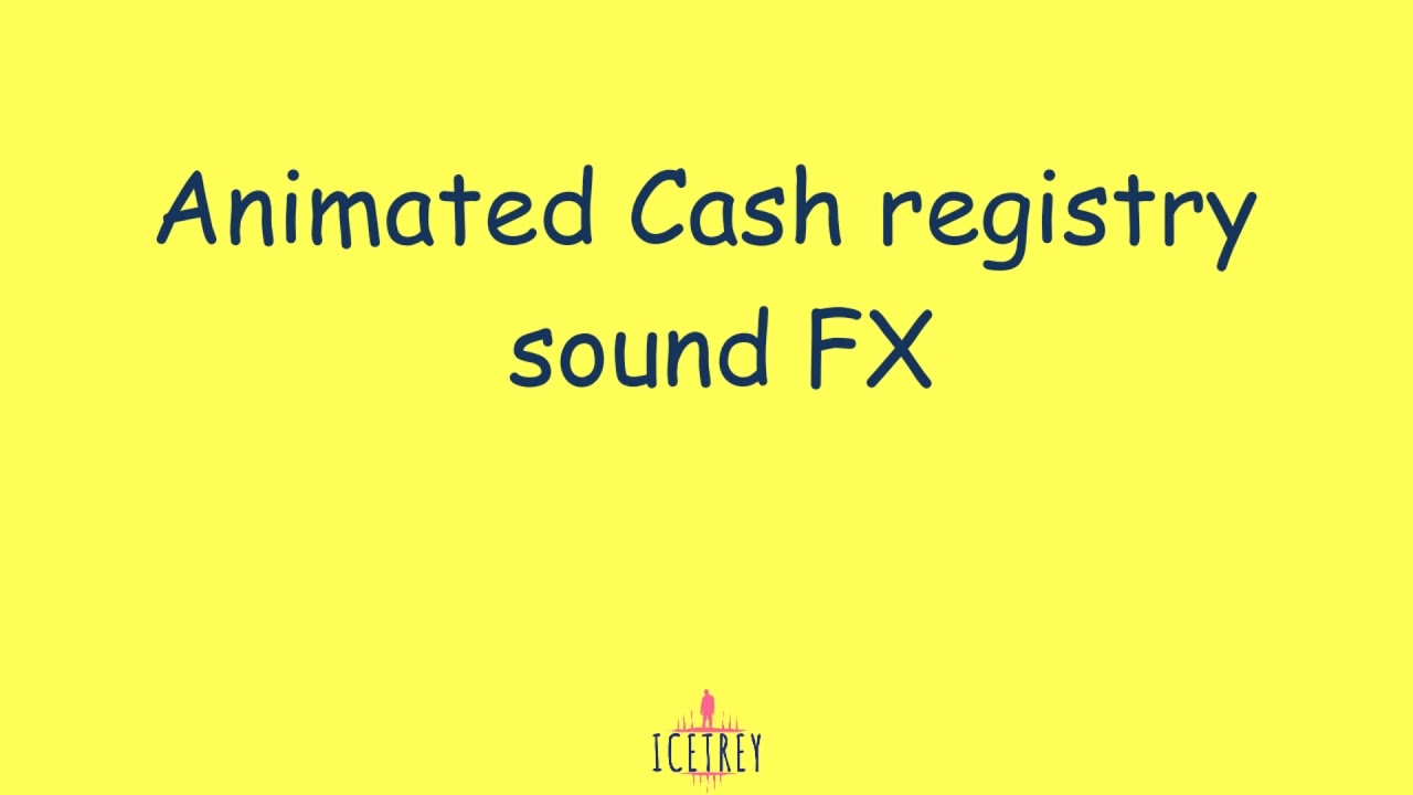 Animated Cash registry Sound FX - YouTube
