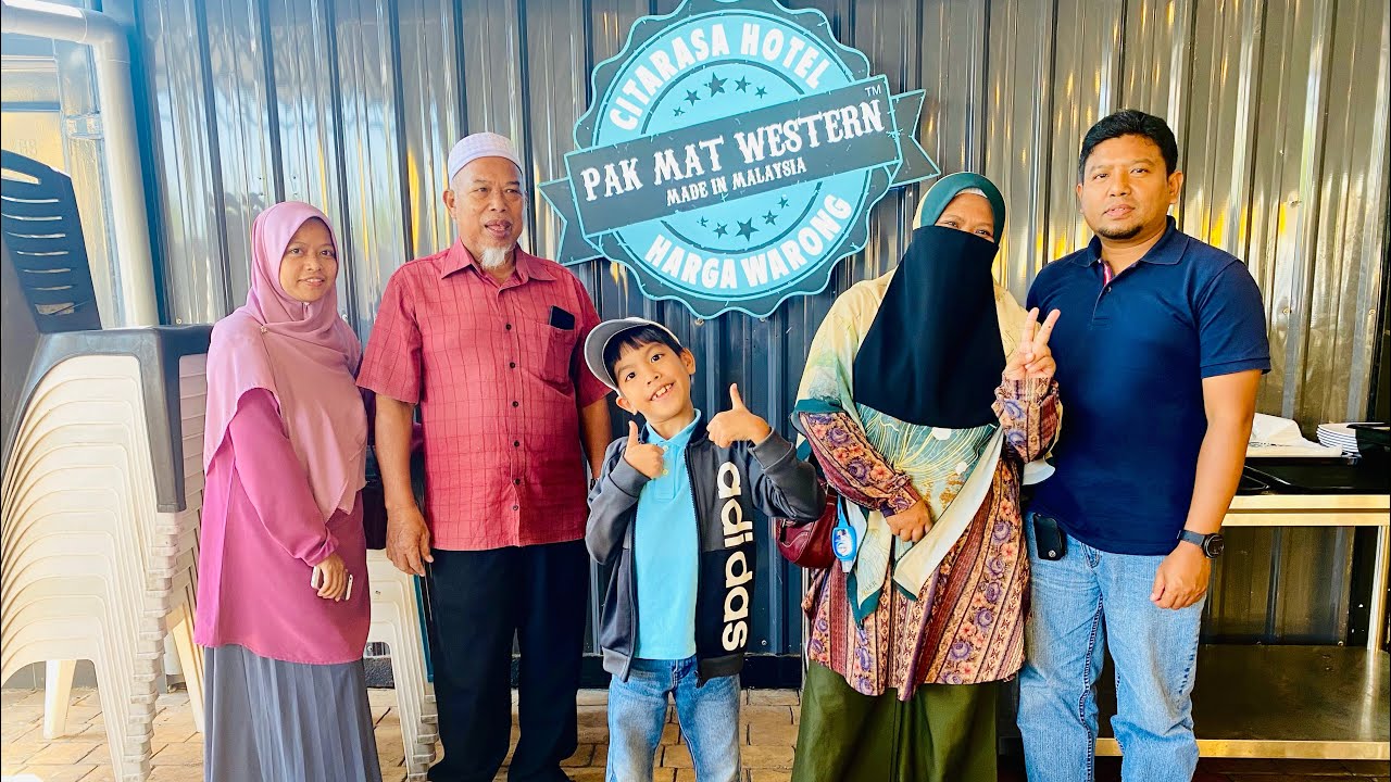 Pengalaman Dine-In Kat Restoran Pak Mat Western - YouTube