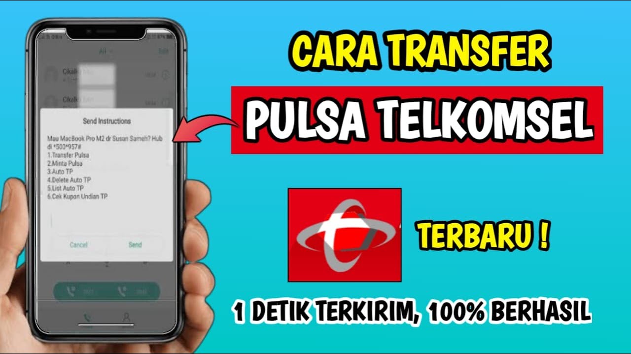 Cara Transfer Pulsa Telkomsel ke Telkomsel | Cara Transfer Pulsa ...