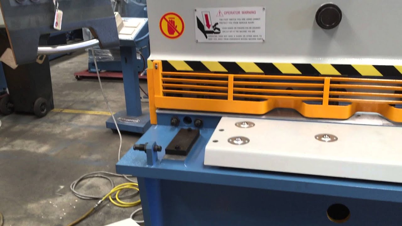 STEELMASTER 3200mm x 4mm Hydraulic Guillotine Model: SM SBHS3204PSS ...