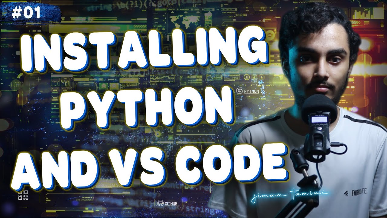 01 Installing Python And Vs Code Python Tutorials In Bangla Jimam Tamimi Youtube 2689