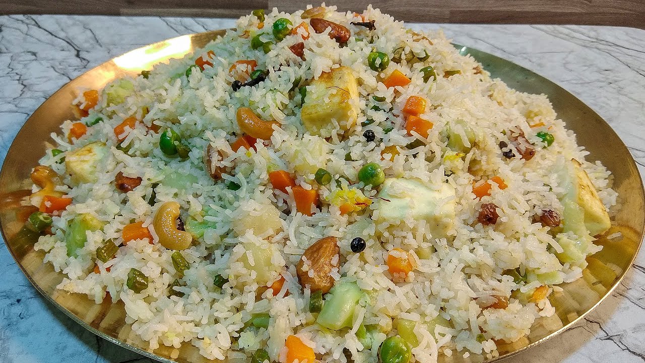 Navratan Pulao | नवरतन पुलाव | Navratan Pulao Recipe | How To Make ...