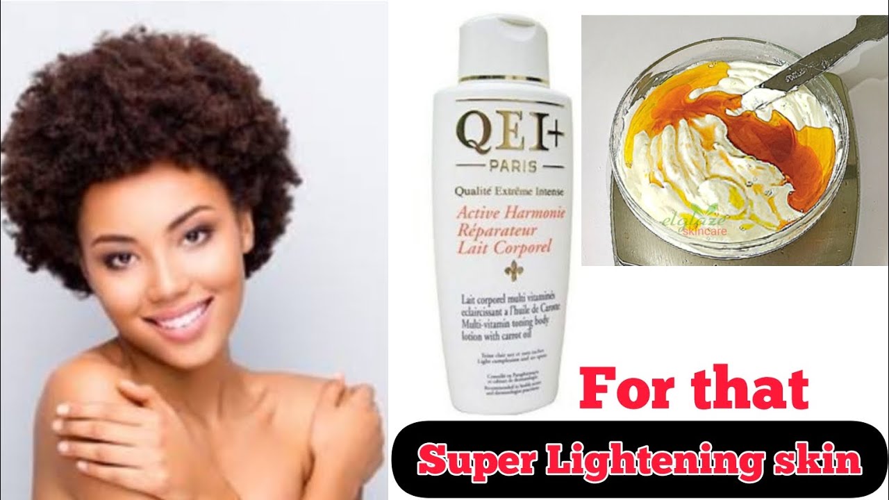 A simple mix for a super lightening effect. Skin lightening lotion ...